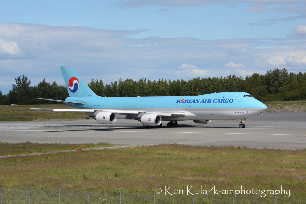 Photo: Boeing B-747-8F at Anchorage Alaska – JustAirplanes.net
